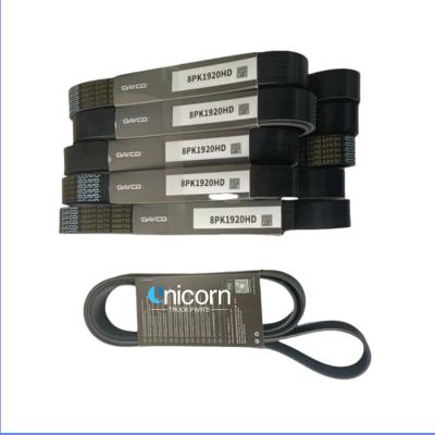 China 8PK1920 High-Quality Rubber Belt for SITRAK HOWO T7H MC11 Engine Assembly for sale