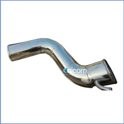 China Shaanxi Automobile Tongli Wide Body Mining Vehicle Accessories - Inlet Stainless Steel Pipe for Intercooler 88013150116 for sale