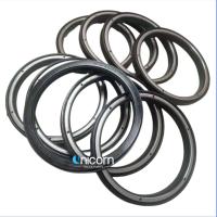 China FAW Jiefang Trailer Accessories Rear Wheel Oil Seal Wheel Hub Oil Seal 13T 16T 20T/108 * 153 25 * 160 * 15 136.5 * 201 * 20 for sale