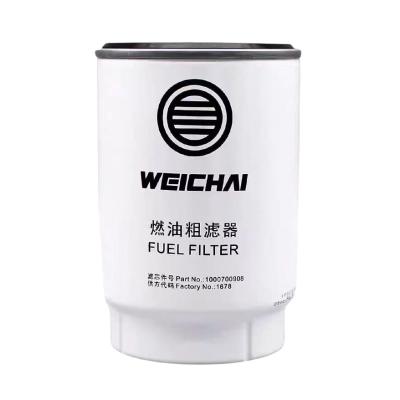 China Shacman Truck with Weichai Engine Howo Construction Machinery Excavator New  Fuel Filter Diesel Engine Parts 1000700908 for sale