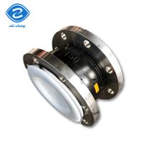 China Round SS304 Flange EPDM Ptfe Lined Rubber Expansion Joint China For Concrete for sale