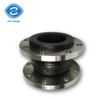 China Round Single Sphere Expansion Joint Rubber DN25 DN3000 Flange Stainless Steel 304 316L for sale