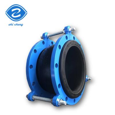 China Flanged EPDM Rubber Expansion Joint  6 Inch / 150 Mm High Temperature Limit Tie for sale