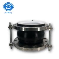 China ODM Connection Pumps Couplings with Zinc-Plated Flanges and Rubber Expansion Joints for sale