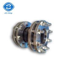 China Stainless Steel Opposite Flange Rubber Expansion Joints for -15C-80C Temperature Range for sale