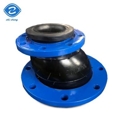 China Eccentric Reducer Rubber Expansion Joint Chinese Standards GB/T American Standards ANSI German Standards DIN Must Match The Piping  Eccentric Reducer Rubber Flexible Connector for sale