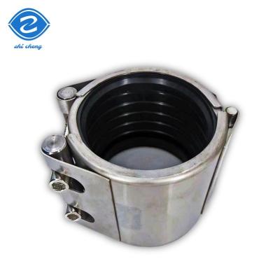 China 1/2 Size Range Pipe Repair Clamps EPDM Gasket Material Full Circle Design Durable for sale