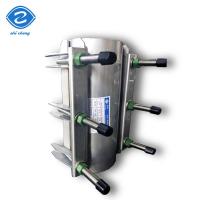 China 304/316 stainless steel open type single card pipeline patching device Huff joint Long type plate single card leak repair plugging maintenance tool for sale