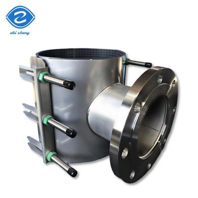 China Non-disassembly Marine Certified Dual Card Repair Clamp with Bolted Connections for Quick Pipe Repair for sale