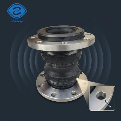 China Single Sphere EPDM Rubber Expansion Joint DN15-DN4000 PN16 Carbon Steel Epoxy Flange for sale