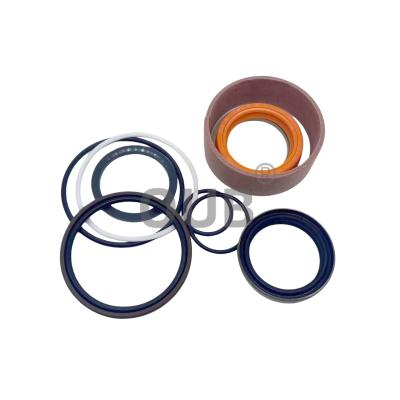 China 335/F5476 335F5476 HNBR PU PTFE Nylon Composite Boom Arm Cylinder Seal Kit for JCB Backhoe Loader Main Lift Ram Overhaul Repair for sale