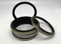 China GA DUST SEAL Piston Bidirectional Seal Ring Iron Case 7075660740 40x52x7/10 45x57x7/10 for sale