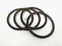 China Excavator Hydraulic Cylinder Piston Rod Seals 140*155.5*6 HBTS HBY 145*160.5*6 for sale
