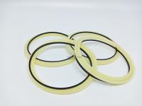 China Excavator Hydraulic Cylinder Piston Rod Seals 140*155.5*6 HBTS HBY 145*160.5*6 for sale