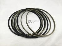China 165*180.5*6 Piston Rod Seal 160*175.5*6 HBY Excavator Hydraulic Cylinder PU Buffer Seal for sale