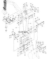 China 4100180 O Ring Fits Hitachi EX300 EX345USR EX700 ZX350 ZX400W-3 ZX480MT EX1800-3 High quality for sale