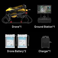 China 4 Hectares/H 60 Acres/H UAV Precision Agriculture Spraying Drone 10 Litre 26KG Full Load HXF10 for sale