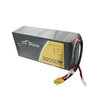 China 22.2V TATTU 22000mah 6S 25C Lipo Battery Long Life VTOL UAV Fixed Wing Multirotor Battery for sale
