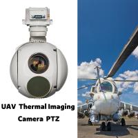 China 3KM Laser Ranging 640X512 Thermal Drone Pod 1KG Weight 0.4µM~0.9µM Working Wavelength 15KM Detection Range for sale