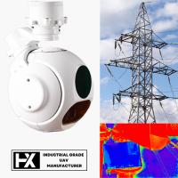 China HXTS01BT 860g 640X512 PTZ Drone Camera Thermal Imaging Camera For Drone HXTS01BT for sale