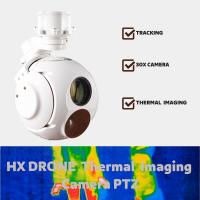 China 30X Tracking Zoom UAV Thermal Camera 640X512 PTZ Monitoring Drone Pods HXTS01CT for sale