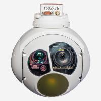 China 2KG 3 Axis 10KM Thermal Imaging UAV Pods Long Distance 50m~4KM Infrared Ranging HXTS02 for sale