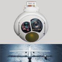 China 2KG 3 Axis 10KM Thermal Imaging UAV Pods Long Distance 50m~4KM Infrared Ranging HXTS02 for sale