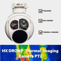 China PTZ Drone Pod 2.8KG Drone Thermal Camera Gimbal 360° 2 Axis Gyro Stabilization ​640X512 HXTS02A for sale