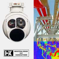 China PTZ Drone Pod 2.8KG Drone Thermal Camera Gimbal 360° 2 Axis Gyro Stabilization ​640X512 HXTS02A for sale