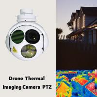 China Targeting Function 2.5KG Drone Thermal Cameras 640X512 VTOL UAV Camera Gimbal PTZ HXTS03 for sale