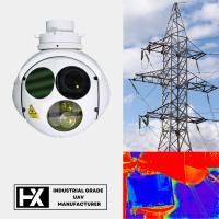 China Targeting Function 2.5KG Drone Thermal Cameras 640X512 VTOL UAV Camera Gimbal PTZ HXTS03 for sale