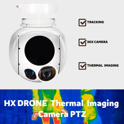 China 10.5KG 30X Zoom Drone Thermal Cameras Laser Ranging Automatic Capture Tracking HXTS10 for sale