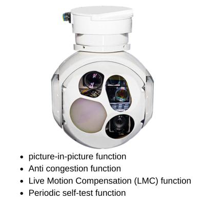 China Light Weight 21KG Drone Pod 30X Zoom HD Camera Gimbal PTZ Automatic Tracking HXTS20 for sale