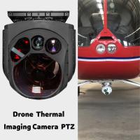 China HXTS80 EO/IR 20KM Recognition Distance Infrared Thermal Drone Pod UAV Camera Gimbal PTZ HXTS80 for sale