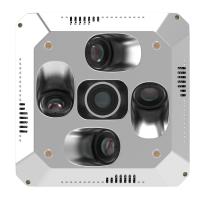 China RoHS High Efficiency Gimbal Drone Camera 210 Million Pixel Mapping Inspection 5Eyes HXDG4M&DG6M for sale