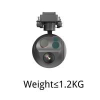 China 1.2KG Weight 30X Optical Zoom Tracking PTZ Drone Pod 640×512 Thermal Resolution HXDC130P for sale