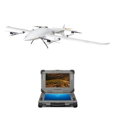 China 3000m Flight Altitude Long Range Surveillance UAV 3.5h With Thermal Camera Pod HXCETUS-240 for sale