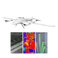 China 1.6KG Payload Auto Follow Camera Drone 30X Zoom VTOL Fixed Wing Aircraft HXCETUS-240 for sale
