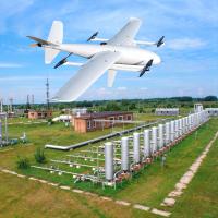 China Load Thermal Pod 30X Camera VTOL Security UAV Aircraft 4800m Flight Altitude HXAYK-250 for sale