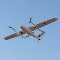 China 2500mm Wingspan Fixed Wing Vertical Takeoff Drone Load 2.2KG Pod Camera 3.5Hours HXAYK-250 for sale