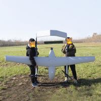 China HX330PRO 32m/S Speed VTOL Fixed Wing Drone Transportation Surveying Mapping Security Inspection for sale