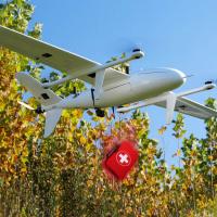 China 2.5Hours High Endurance UAV Drone Payload 10KG Pod Thermal Camera Gimbal PTZ HXAYK350 for sale