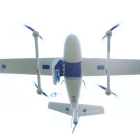 China Camera Gimbal VTOL Fixed Wing Drone Payload 10KG 26m/S Cruising Speed 150minutes Endurance UAV HXAYK350 for sale