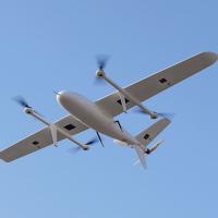China Fixed Wing Vertical Takeoff Drone With Camera Long Distance 2.5H 150 Minutes Battery Life HXAYK350 for sale