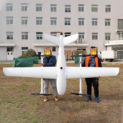 China Fixed Wing Vertical Takeoff Drone With Camera Long Distance 2.5H 150 Minutes Battery Life HXAYK350 for sale