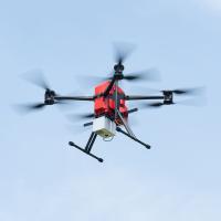 China 40KM 1.4Hours Long Range Surveillance Drones 8 Rotor Drone Payload 7KG Camera Custom HXN1-R for sale