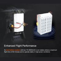 China 40KM 1.4Hours Long Range Surveillance Drones 8 Rotor Drone Payload 7KG Camera Custom HXN1-R for sale
