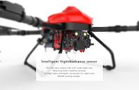 China Full Load 57KG Farmland Agri Spraying Drone 4 Axis Drone 16L Hybrid Tank HXF22 for sale