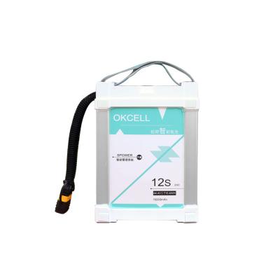 China HX12S 6.1Kg Weight Lipo Battery 22000mah 50.4V Long Time Industrial Multirotor Battery for sale