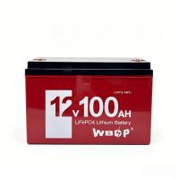 China Rechargeable 12.8V 100Ah LiFePO4 Battery Square Lithium Iron Phosphate Battery for sale